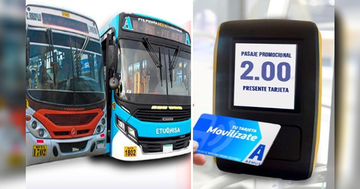 Buses de transporte público implementan pago electrónico: ¿dónde y cómo ...