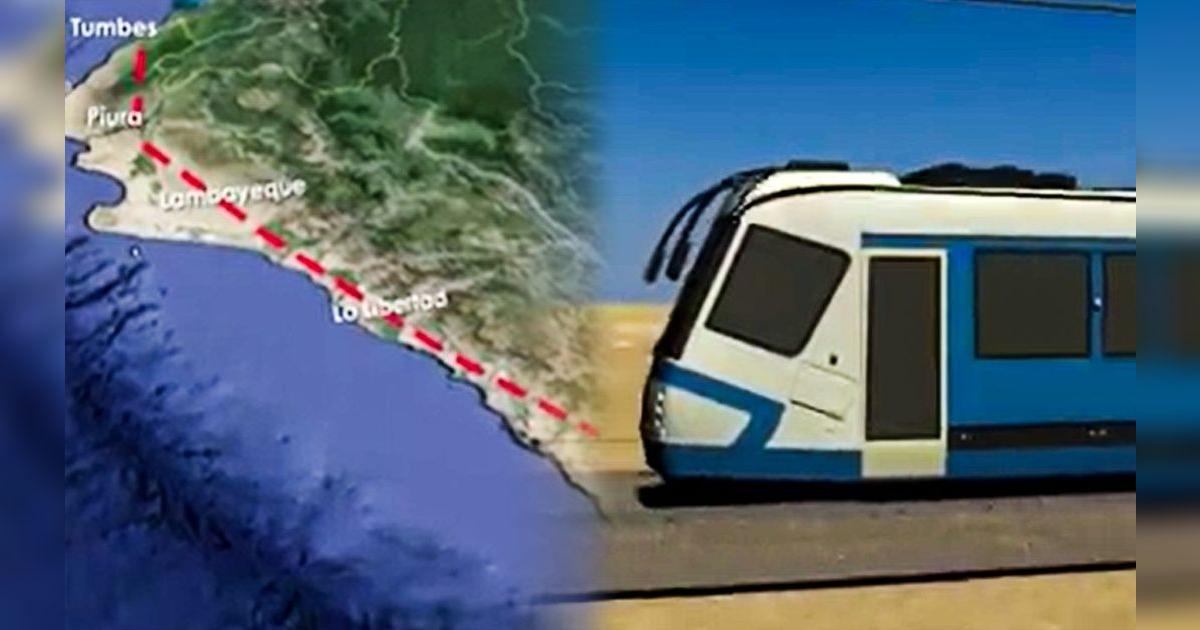 Tren del Norte podría reducir el viaje Lima - Trujillo: ¿qué regiones ...