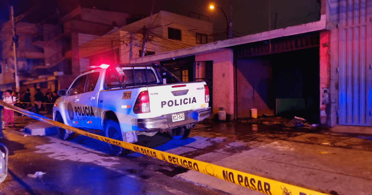 San Juan De Lurigancho Denuncian Hombre Murió En Incendio Tras