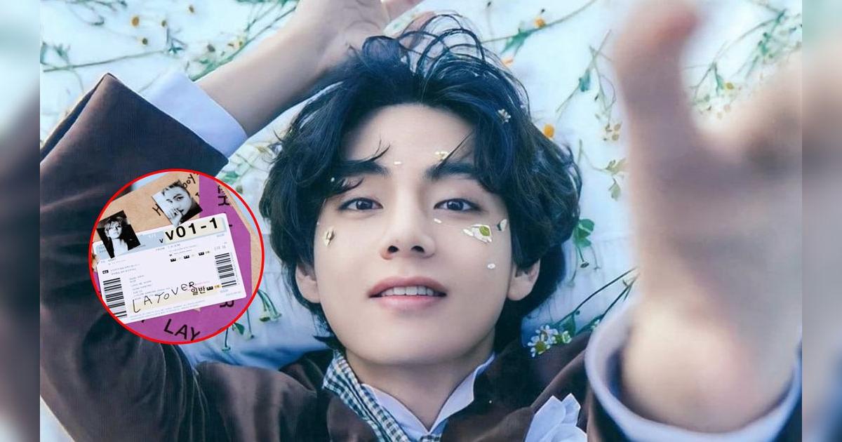 BTS: Taehyung lanza segundo calendario de 'Layover', su álbum debut en ...
