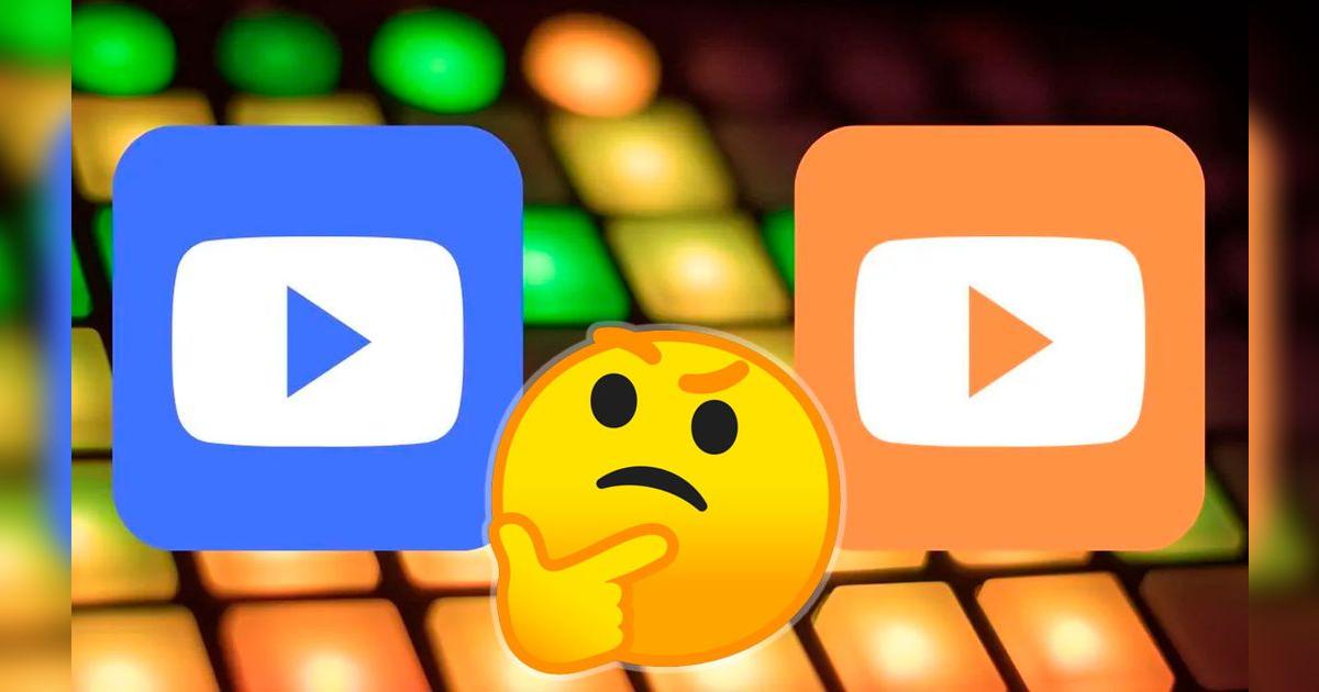 ¿Qué significan los términos 'YouTube naranja' y 'YouTube azul' que se ...