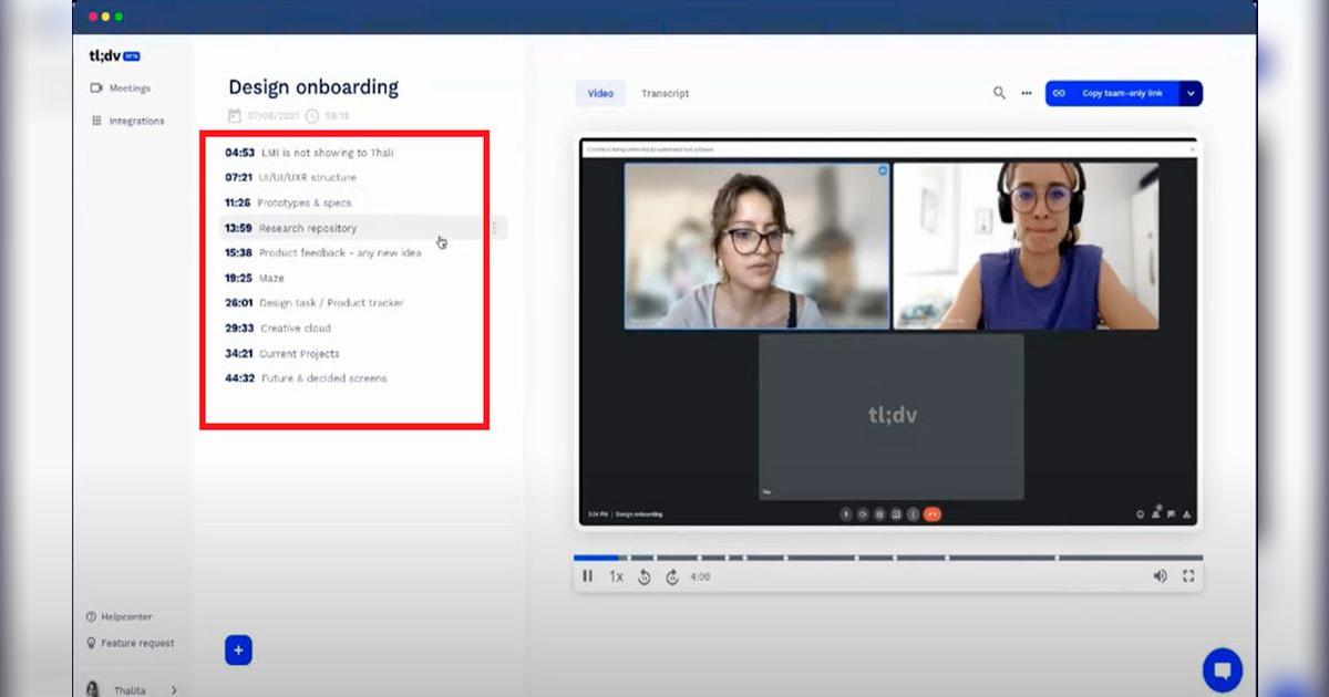 ¿Cómo funciona 'tl;dv', la IA que transcribe y resume tus reuniones de Google Meet y Zoom ...