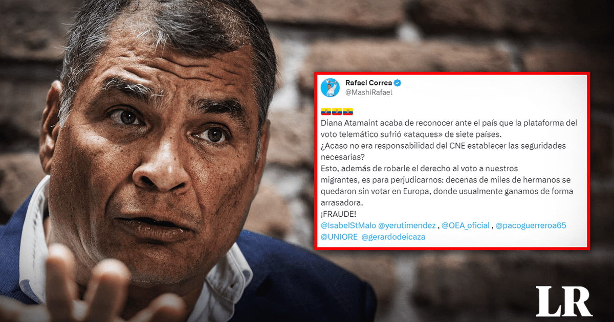 Rafael Correa Denuncia Fraude En Elecciones De Ecuador Tras Ataque