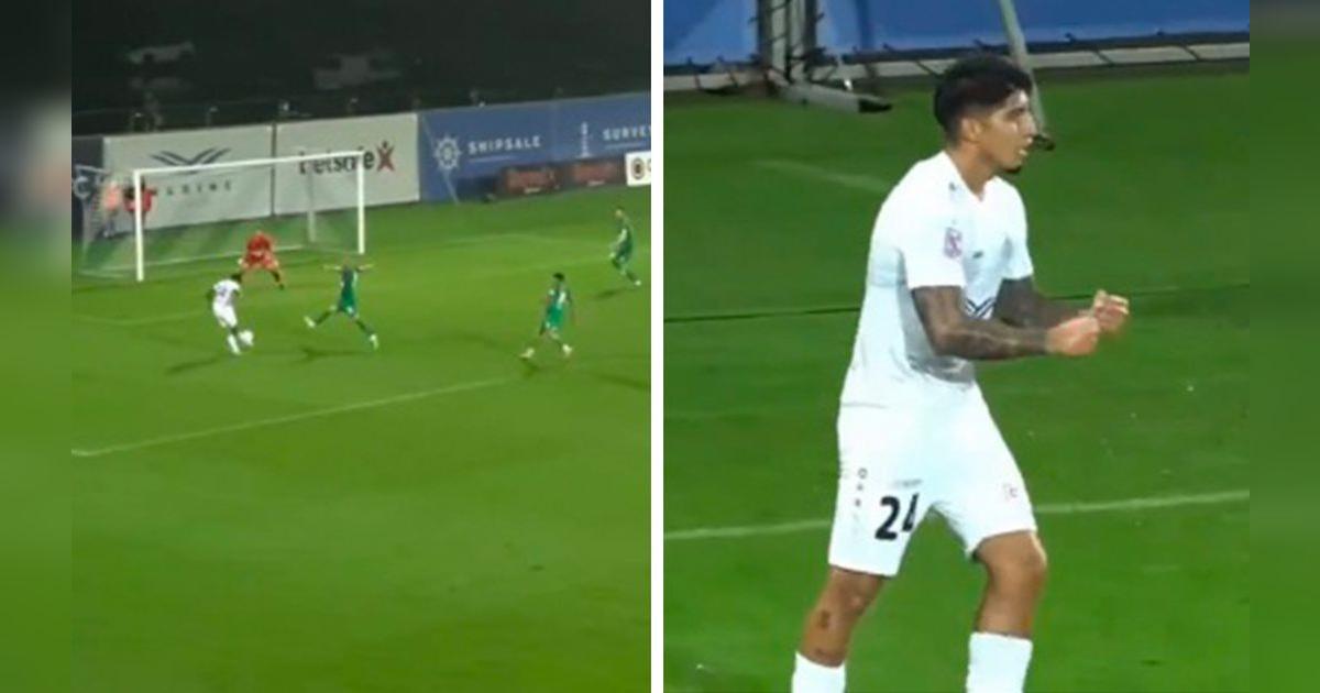 Luis Iberico anotó su primer gol con Riga FC en la Copa de Letonia ...