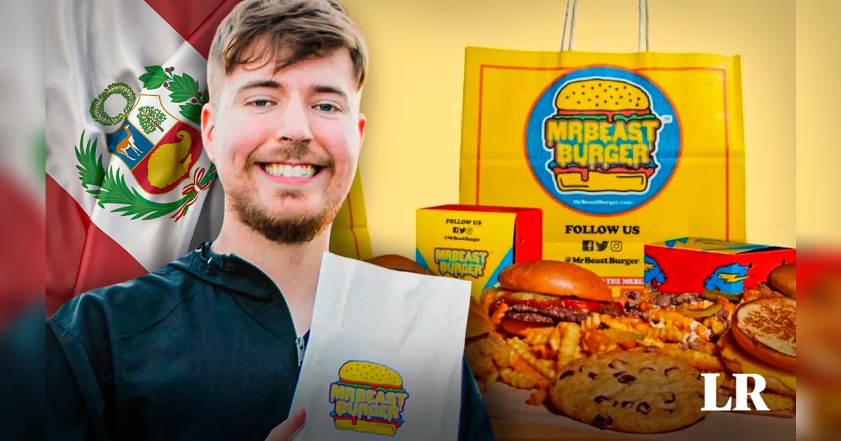 MrBeast llega a Perú: youtuber abrirá negocio de fast food mrbeast ...