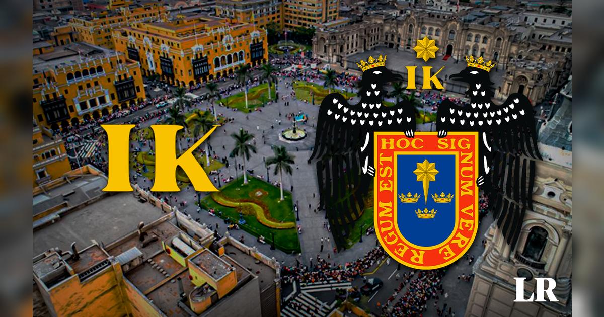 ¿Por qué el escudo de la ciudad de Lima la inscripción "IK" y cuál es ...