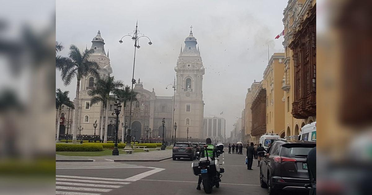 Incendio Plaza de Armas Centro de Lima: se registra incendio hoy, 30 de ...