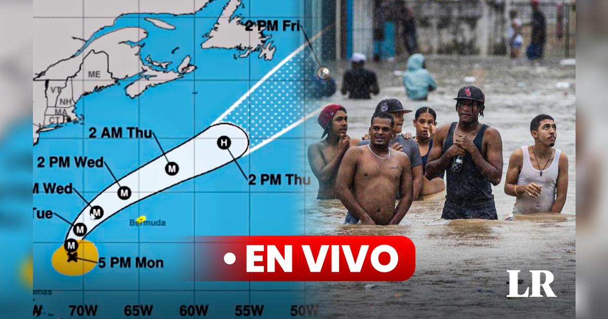 Huracán Franklin 2023, En Vivo: trayectoria en directo, hacia dónde se dirige y últimas noticias ...