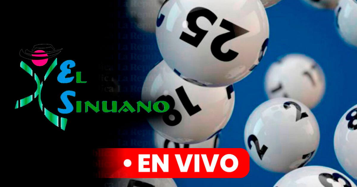 Sinuano Noche 6 De Septiembre En Vivo Resultados Y Números Ganadores
