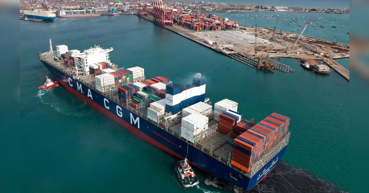 Callao: El buque más grande que ha llegado al Perú mide aproximadamente ...