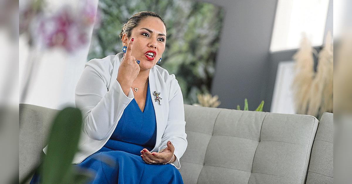 Digna Calle: “Me han puesto la cruz porque les quité las gollerías a ...