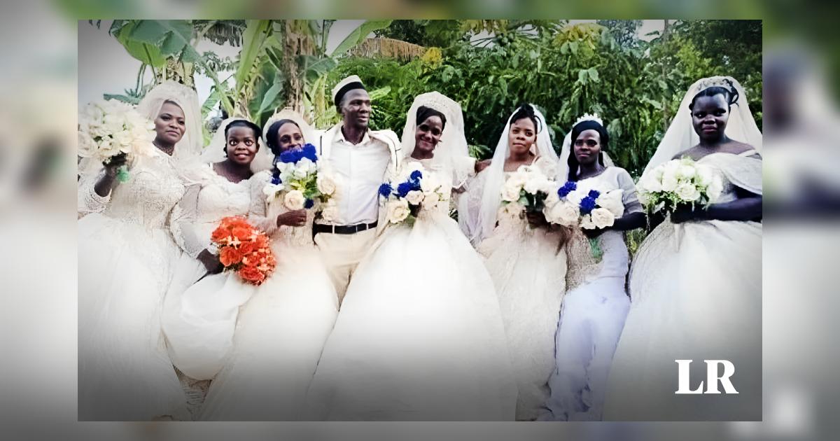Hombre se casa con siete mujeres en Uganda en ceremonia que duró un día ...