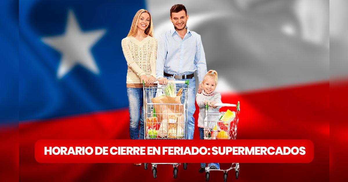 Fiestas Patrias en Chile 2023: estos son los horarios de los supermercados HOY, 18 y 19 de ...