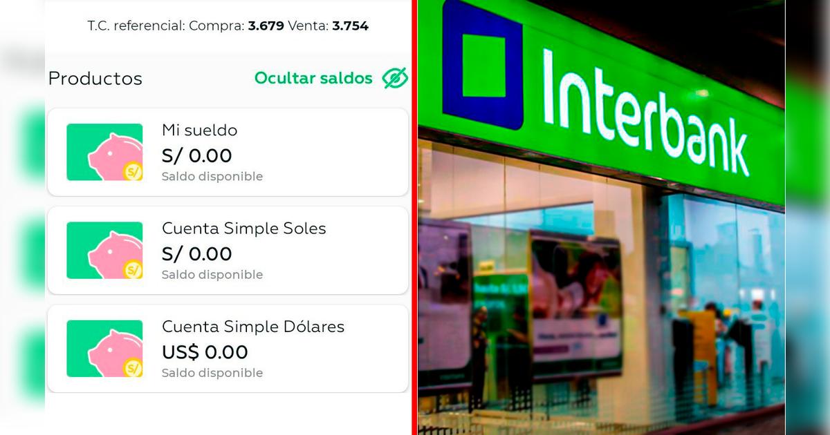 Usuarios de Interbank reportan fallas en aplicación con cuentas en cero ...