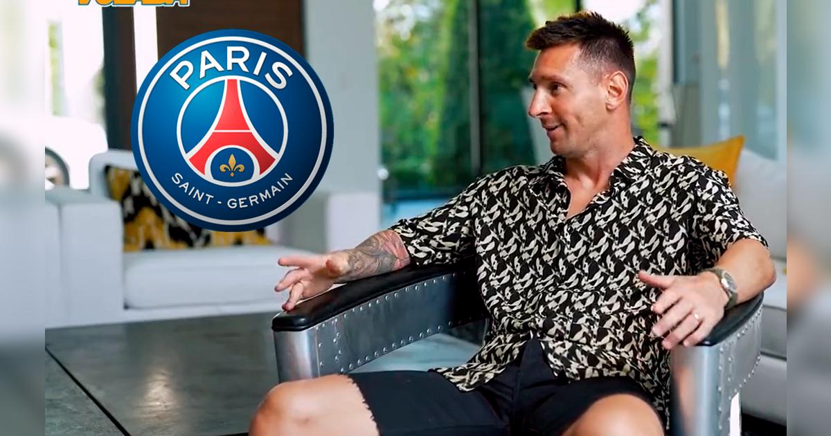 Lionel Messi sobre su paso por el PSG: "Fui el único campeón del mundo ...