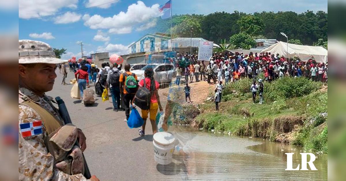 Frontera entre Haití y la República Dominicana: imágenes y videos de la construcción de canal en ...