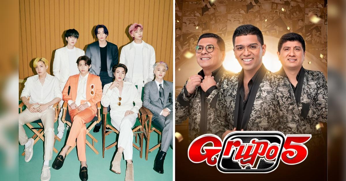 "BTS" baila canción peruana de Grupo 5 y ARMY festeja: "eres mi vida, motor y motivo" | kpop ...