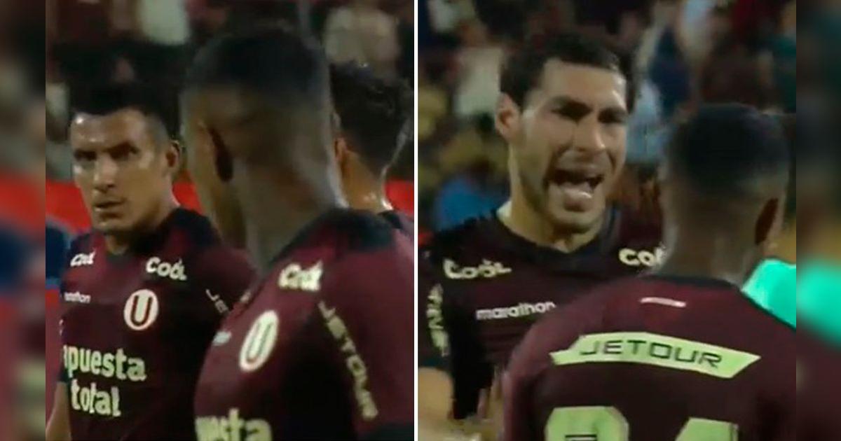Universitario vs César Vallejo: Andy Polo y Alex Valera tuvieron tensa ...