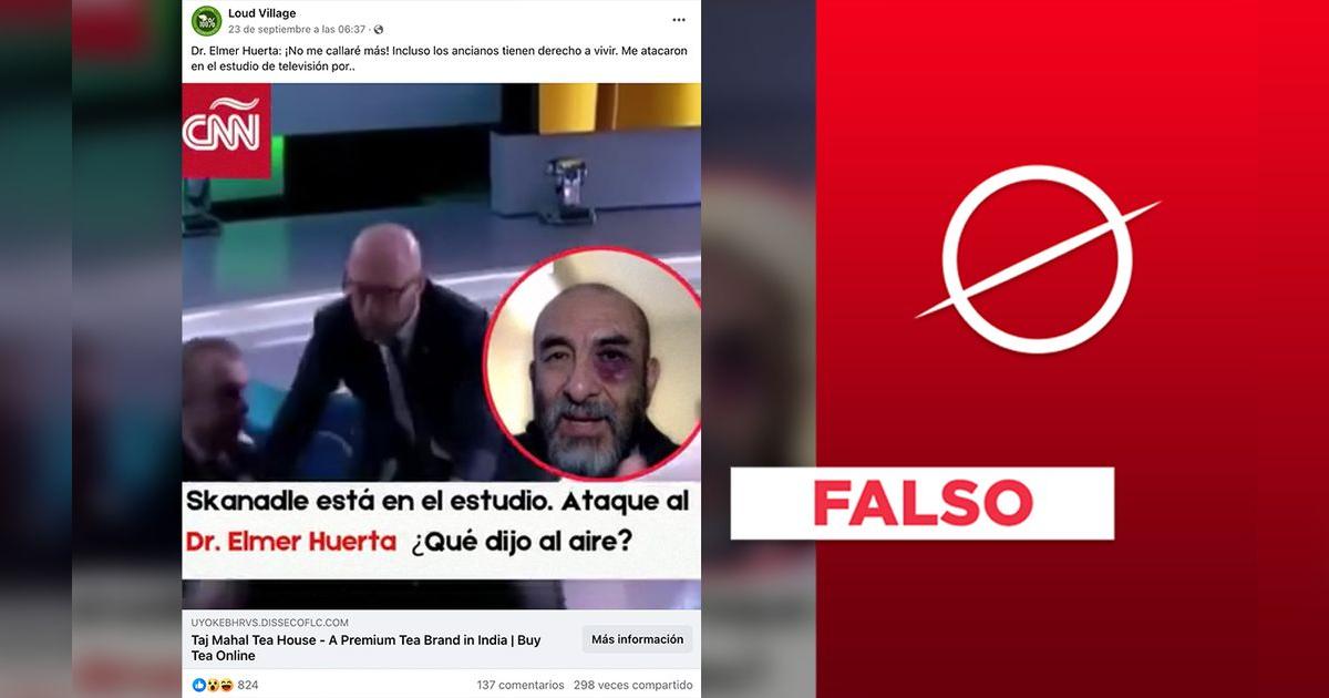 Video viral usa imagen falsa del doctor Elmer Huerta para promocionar ...