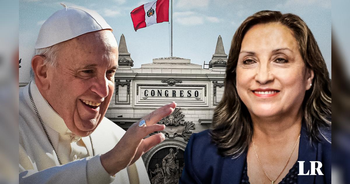 Dina Boluarte: Congreso autoriza visita de presidenta al Papa Francisco | Vaticano | Iglesia ...