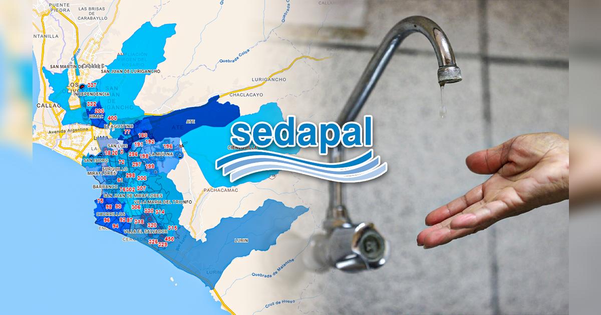 ¿Cómo saber si hay CORTE DE AGUA en mi zona? Revisa aquí el MAPA y LINK ...