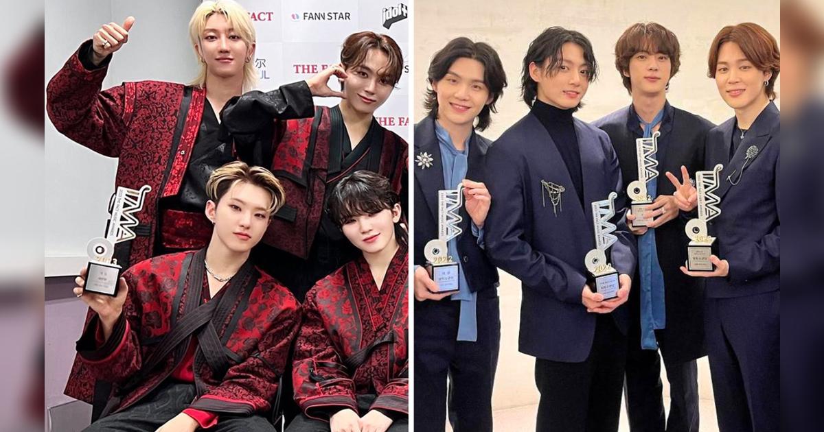 TMA 2023 lista de ganadores: BTS, SEVENTEEN, Stray Kids y más idols k-pop se lucen en The Fact ...