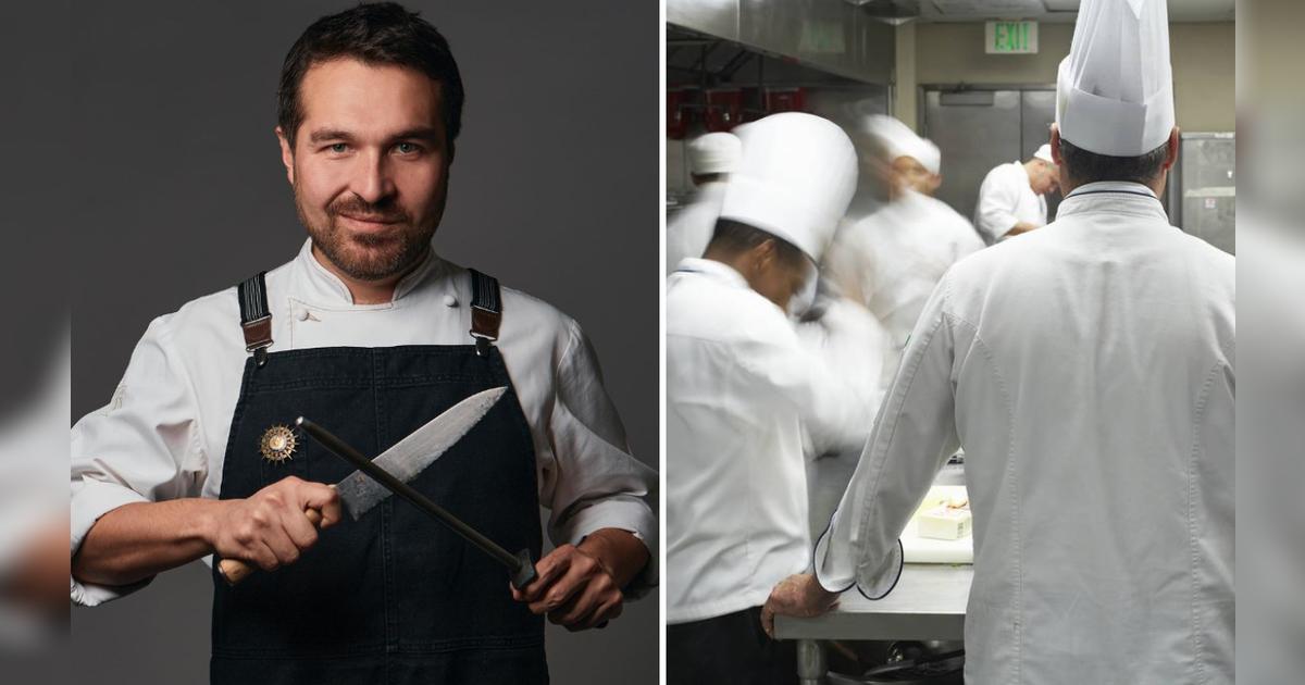 Giacomo Boccio a cocineros jóvenes: "Chambea en un restaurante, así sea ...
