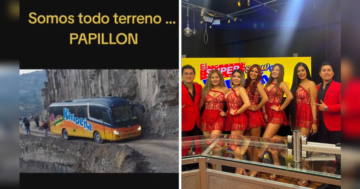 Huaral | Bus de orquesta Papillón pasa al borde de profundo abismo ...