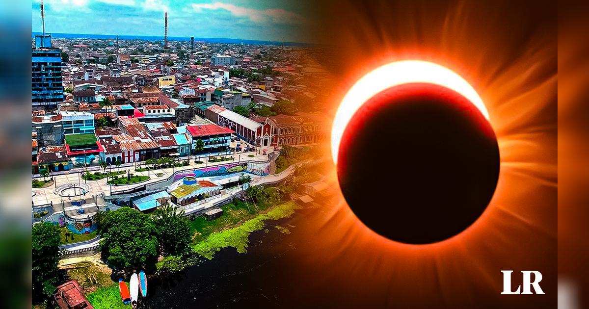 Eclipse solar Iquitos: cómo se vio el eclipse solar anular de hoy | IGP | eclipse solar Loreto ...