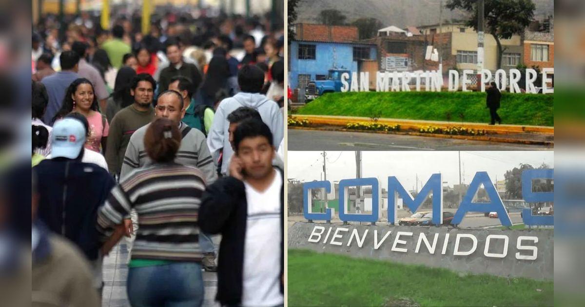 ¿Comas o San Martín de Porres?: conoce cuál es el distrito más poblado ...