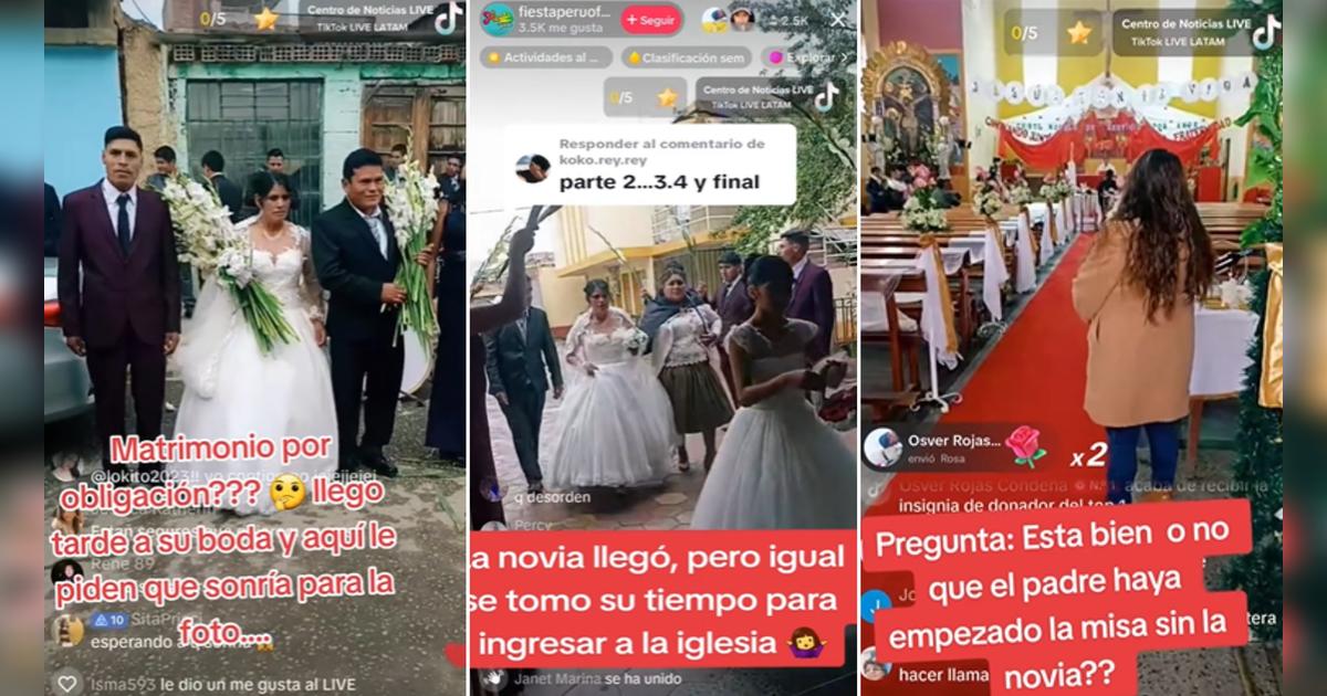 Huancayo | TikTok | Sacerdote empieza misa de matrimonio sin la novia ...