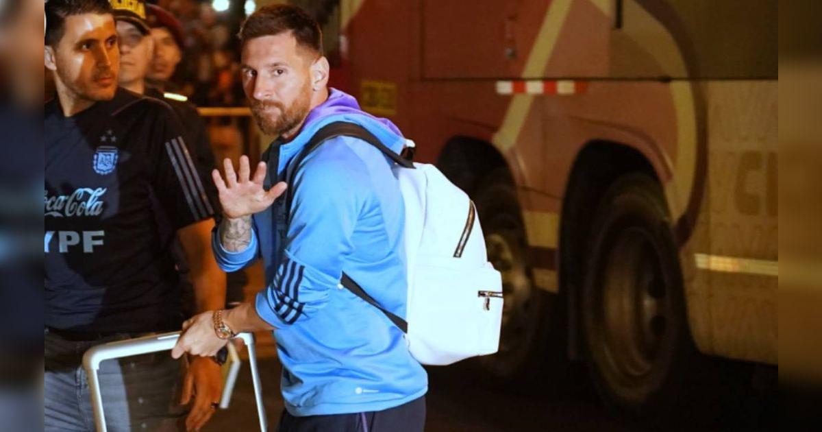 Lionel Messi ya se encuentra en Perú: así fue la llegada de la 'Pulga ...
