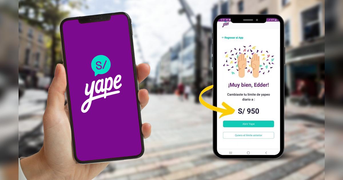 Así puedes aumentar el monto de Yape a 950 soles: guía paso a paso para yapear más dinero en ...
