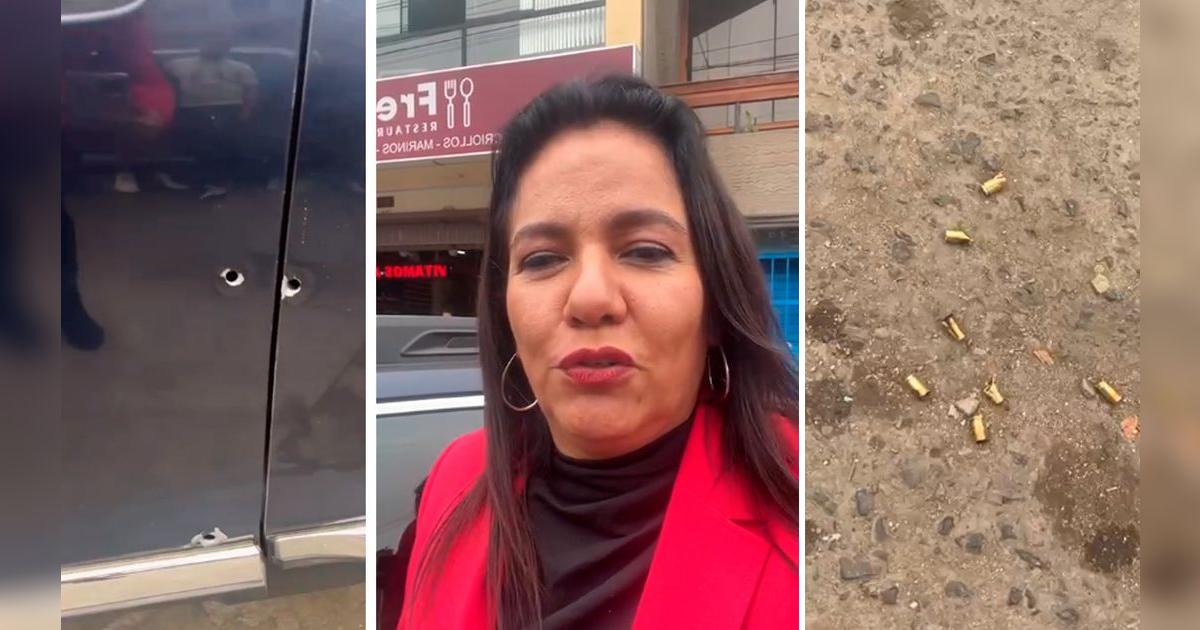 Comas: atacan a balazos vehículo de una regidora por presuntamente no ...