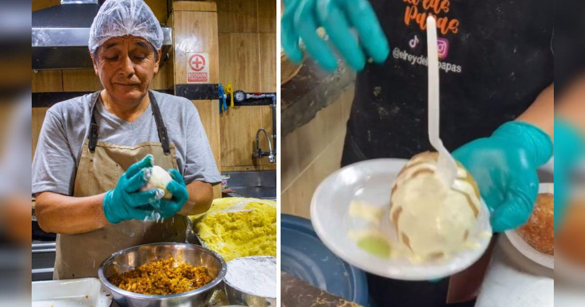 El rey de las papas rellenas: conoce el lugar donde se ofrece el plato ...