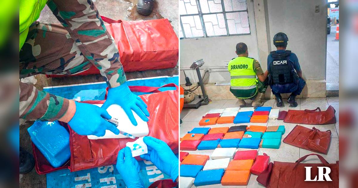 Piura: hallan 53 kilos de alcaloide de cocaína en buque colombiano que ...