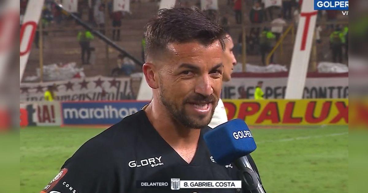 Alianza Lima | Gabriel Costa y su emotivo mensaje tras anotar ante ...