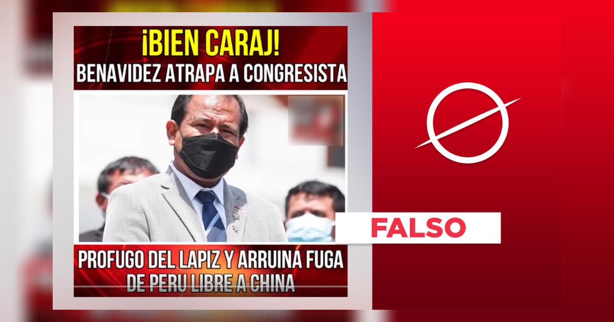 El Ministerio Público no atrapó al “prófugo” Edgar Tello en China