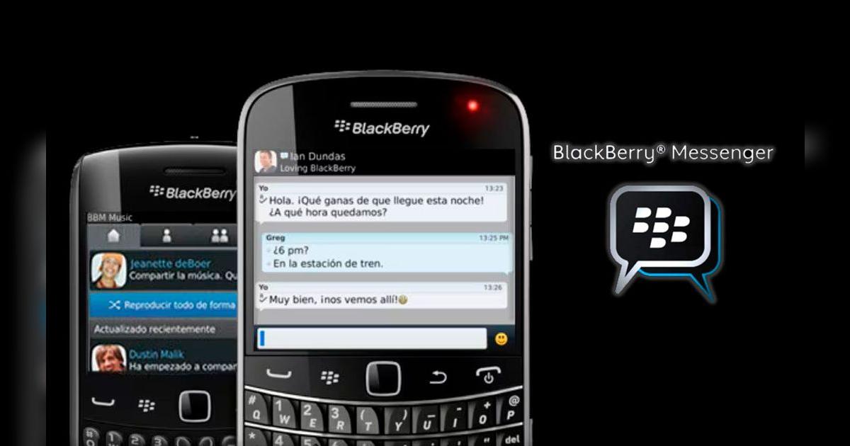 ¿Qué pasó con BlackBerry Messenger (BBM), la app de mensajería que ...