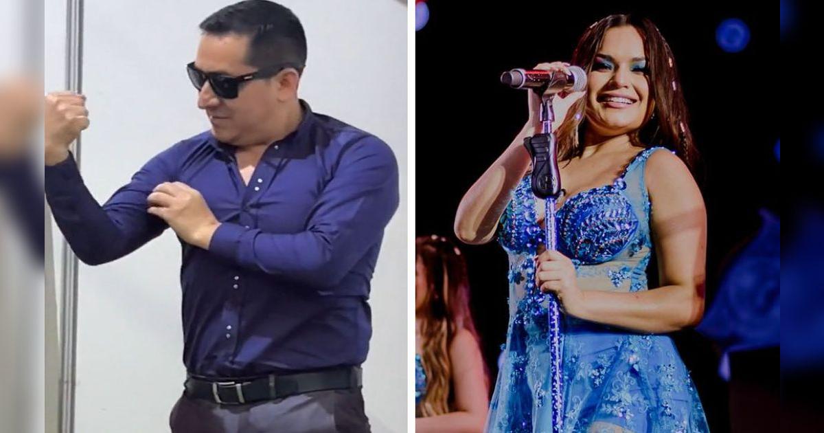 Lesly Águila de Corazón Serrano le hizo broma a dueño de agrupación ...