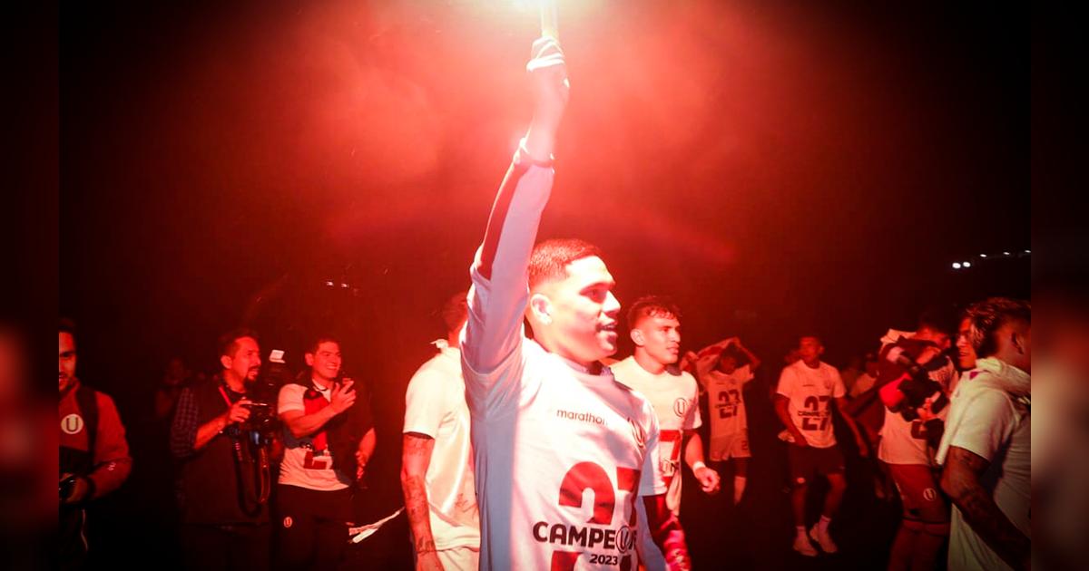 Universitario: Yuriel Celi reveló detalles de la icónica foto con la bengala durante el apagón ...