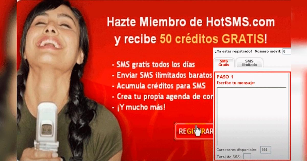 ¿Qué pasó con las páginas que usabas en los 2000 para enviar SMS gratis a sus amigos ...