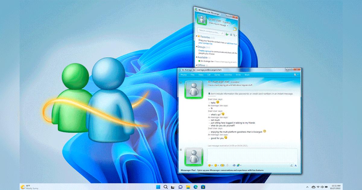¿Puede usarse Windows Live Messenger en 2023 para chatear con amigos y ...