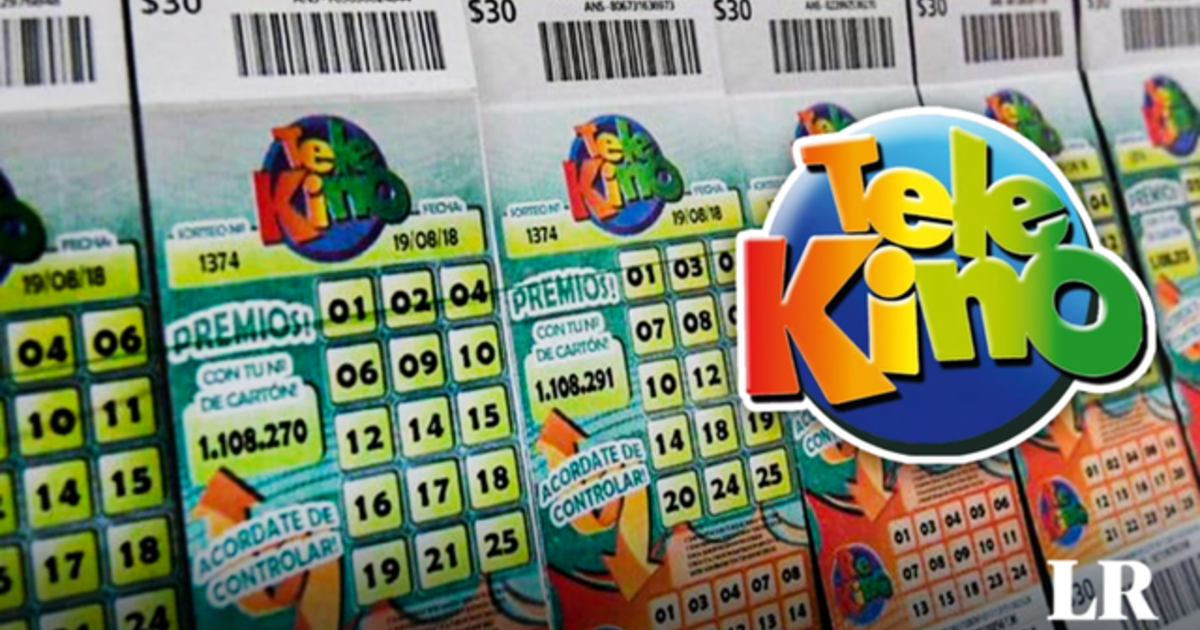 Resultados Telekino Hoy Números Ganadores Del Sorteo 2298 Del Domingo
