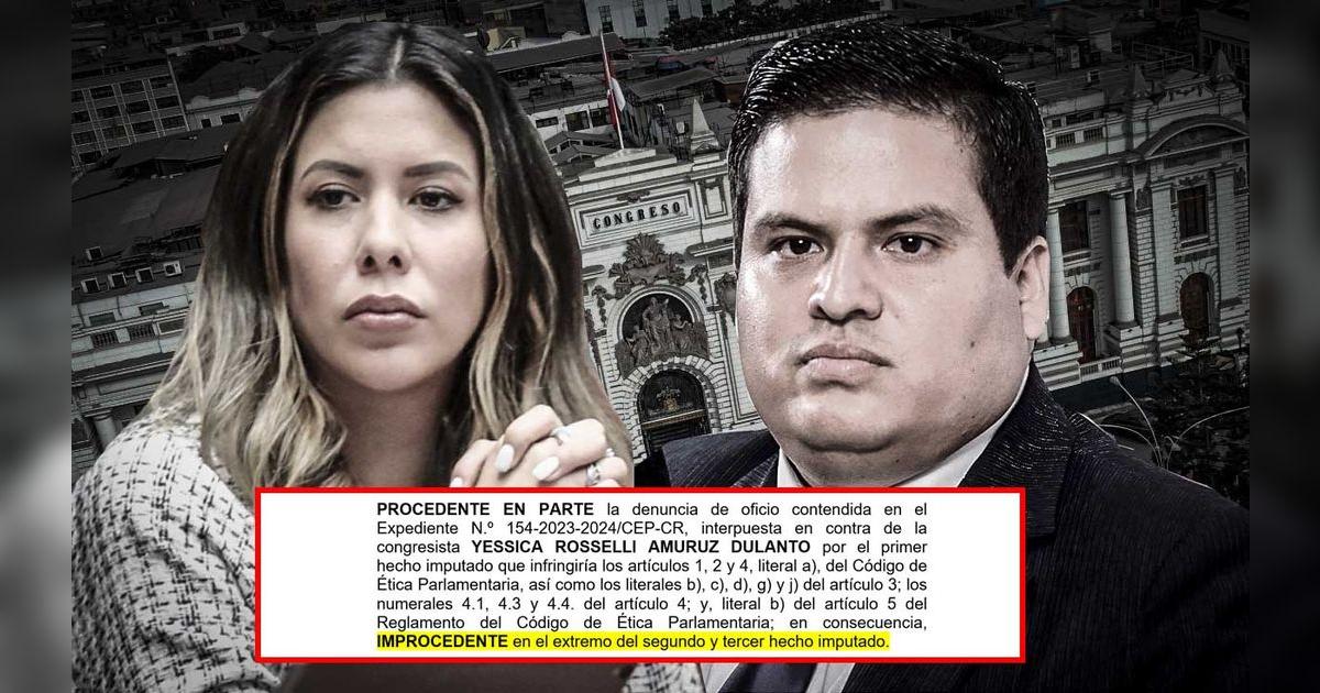 Congresista Rosselli Amuruz estaría a un paso de ser blindada en la ...