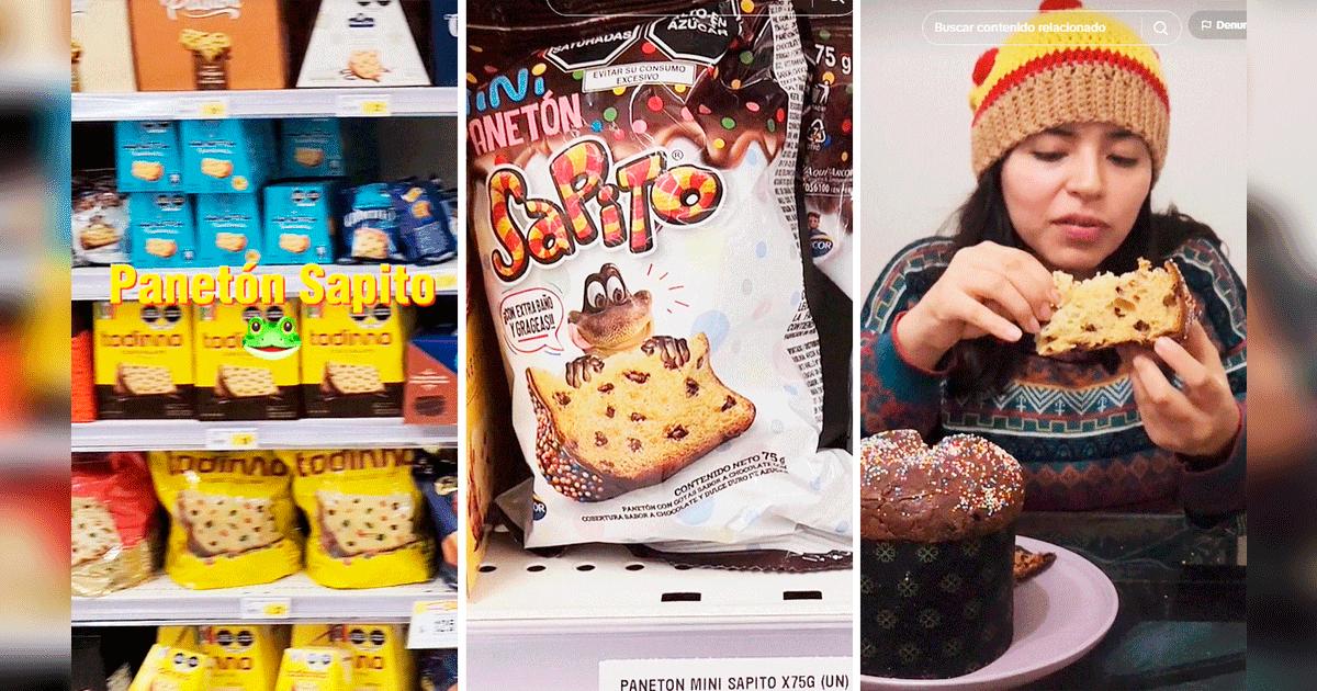 TikTok viral | Peruana encuentra panetón sapito en supermercado y ...