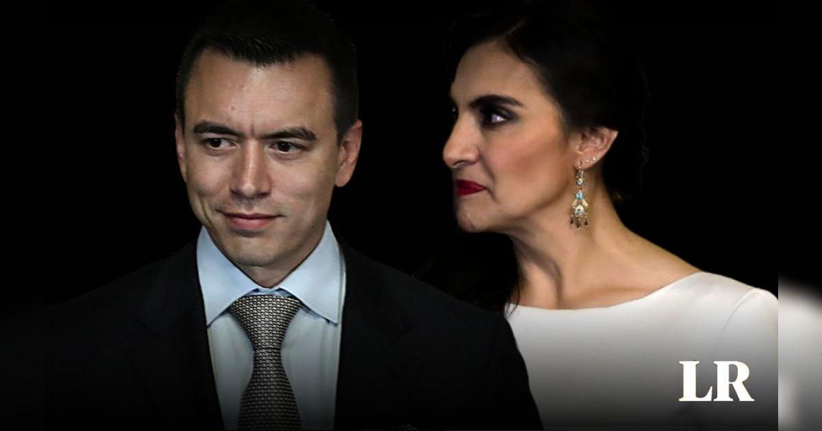 Noboa envió a su vicepresidenta a Israel de forma "indefinida" como ...