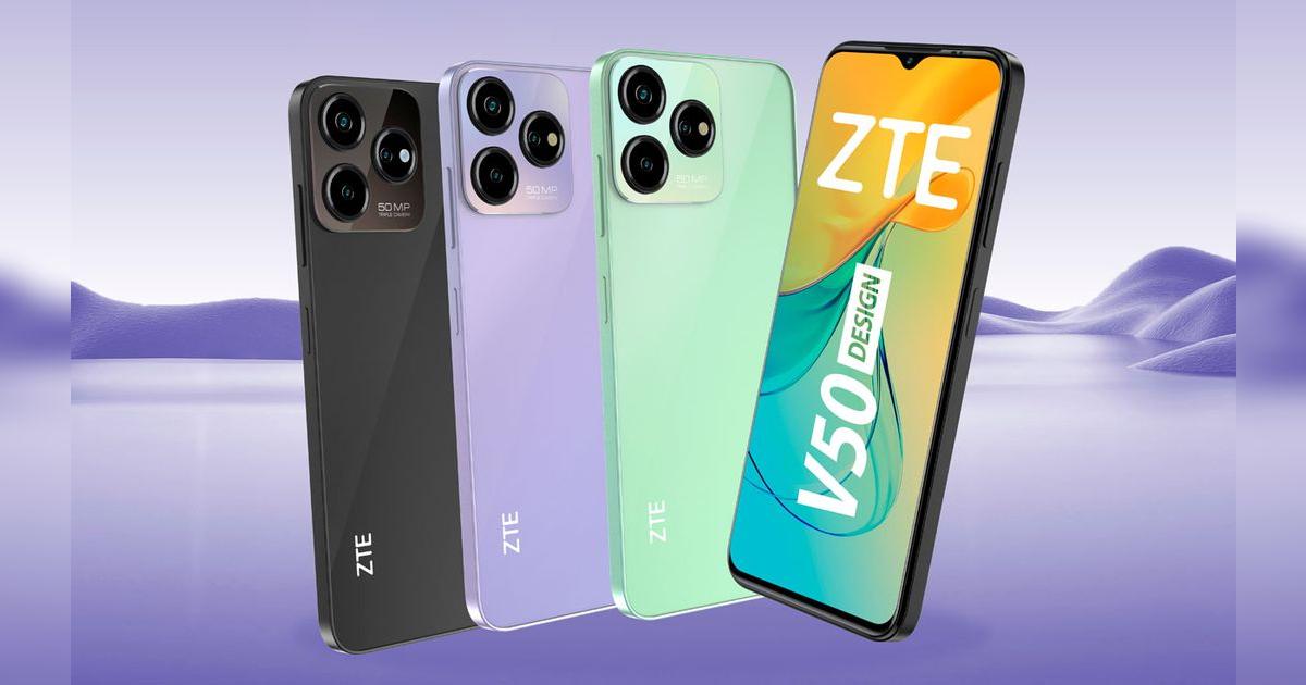 ZTE V50 Design llega a Perú: ¿cuáles son las especificaciones, colores ...