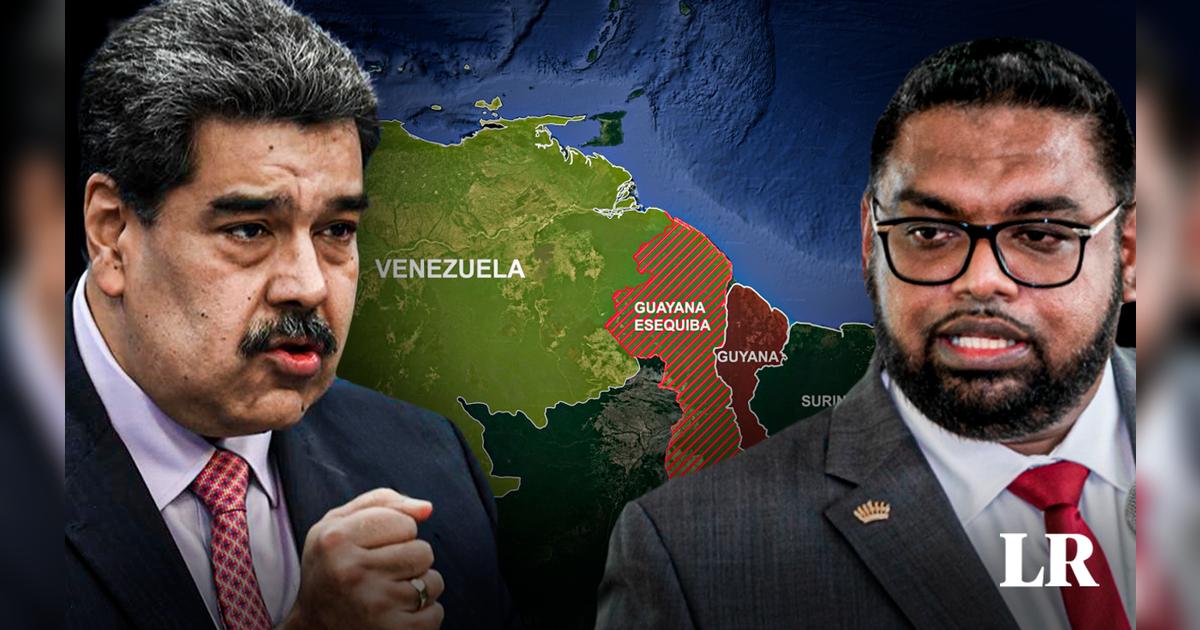 Esequibo | Presidente de Guyana responde a Nicolás Maduro con mapa que ...