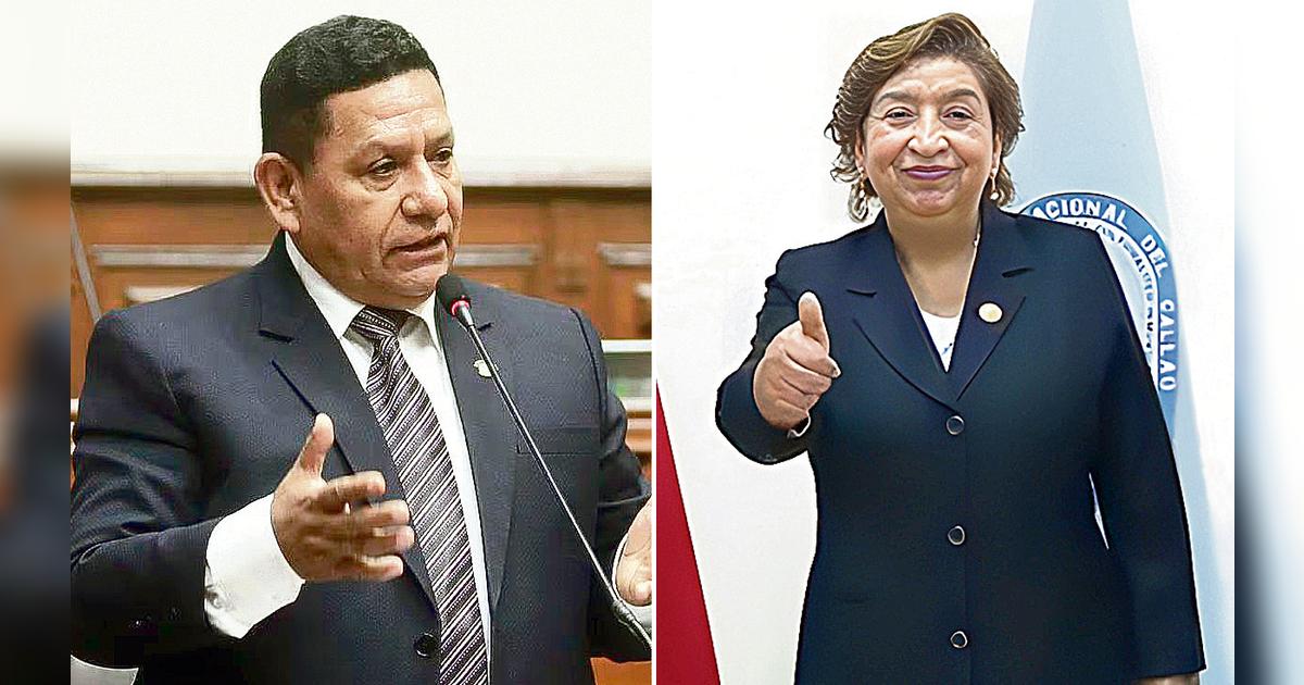 Trueque de favores entre congresista Esdras Medina y rectora de la Universidad Nacional del ...